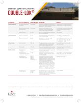 DOUBLE-LOK® - Star Building Systems - PDF Catalogs | Technical ...