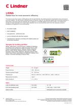 Rubber floor covering - LIGNA - Lindner Group - acoustic / office ...