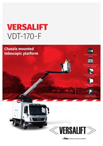 All VERSALIFT INTERNATIONAL A/S catalogs and technical brochures