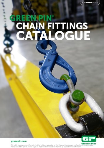 All GREEN PIN® / IRIZAR FORGE (ROYAL VAN BEEST) catalogs and technical ...