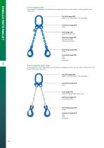 Lifting sling fittings for grade 10 chain - GREEN PIN® / IRIZAR FORGE ...