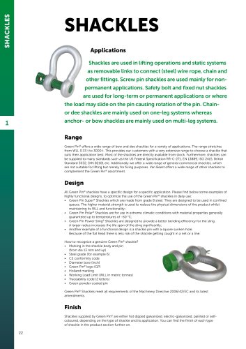 All GREEN PIN® / IRIZAR FORGE (ROYAL VAN BEEST) catalogs and technical brochures