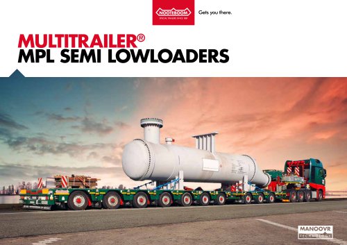 All Nooteboom Trailers B.V. catalogs and technical brochures
