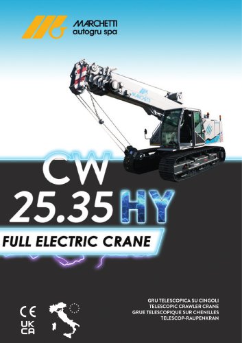 MARCHETTI AUTOGRU SPAのすべてのカタログと技術パンフレット