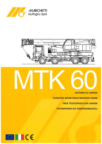 Todos os catálogos e folhetos técnicos MARCHETTI AUTOGRU SPA