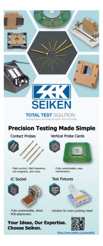 All Seiken Co., Ltd. catalogs and technical brochures