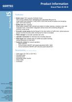 Grout Plant IS-35-H - GERTEC - PDF Catalogs | Technical Documentation ...