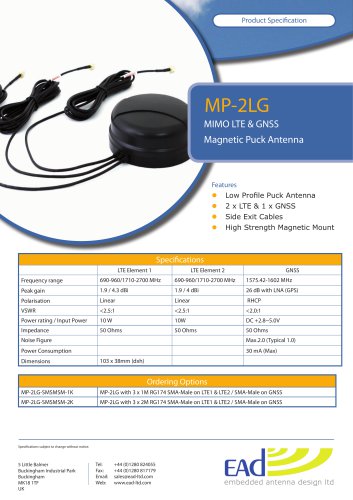 CLO ANTENNA - EAD Embedded Antenna Design Ltd - PDF Catalogs ...