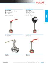 Cryogenic ball valve - Meca-Inox - PDF Catalogs | Technical Documentation | Brochure