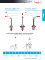 Cryogenic ball valve - Meca-Inox - PDF Catalogs | Technical Documentation | Brochure