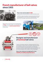 Designer & manufacturer of ball valves - Meca-Inox - PDF Catalogs ...
