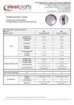 STAINLESS STEEL CONVEX MIRROR - OUTDOOR - TECHNICAL DATA SHEET - Steel ...