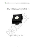 Gas detection module - PS-H2S-2 - ShenZhen ProSense Technologies Co ...