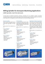 Milling Spindles for Aerospace Machining Applications - GMN USA - PDF ...