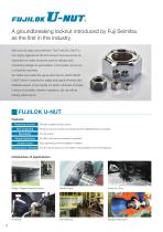 FUJILOK U-NUT catalog - Fuji Seimitsu Co., Ltd. - PDF Catalogs | Technical Documentation | Brochure