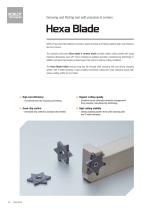 Hexa Blade - KORLOY - PDF Catalogs | Technical Documentation | Brochure