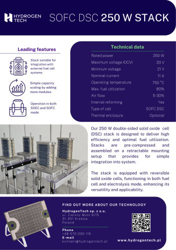All HydrogenTech catalogs and technical brochures