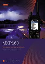 Two-way radio - MXP660 - Motorola Solutions