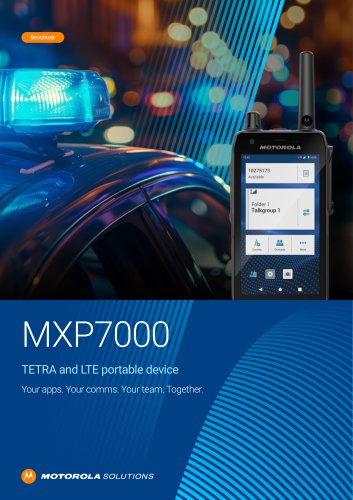 All Motorola Solutions catalogs and technical brochures