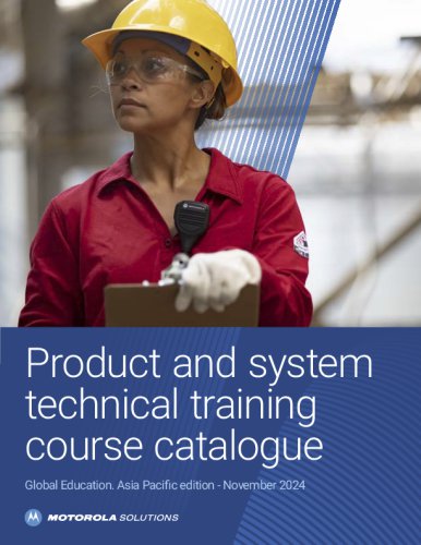 All Motorola Solutions catalogs and technical brochures