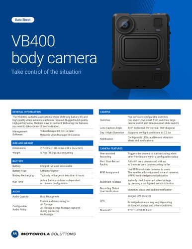 All Motorola Solutions catalogs and technical brochures