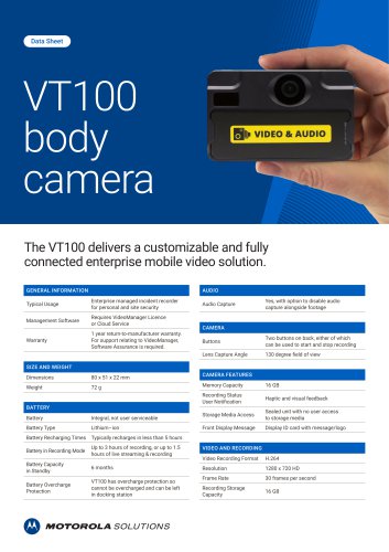 All Motorola Solutions catalogs and technical brochures