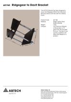 60176R Ridgegear to Davit Bracket - ABTECH Safety - PDF Catalogs ...