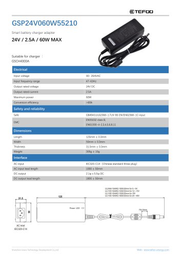 GS2024HH-4S2P-Standard smart li-ion battery pack - TEFOO - PDF Catalogs ...