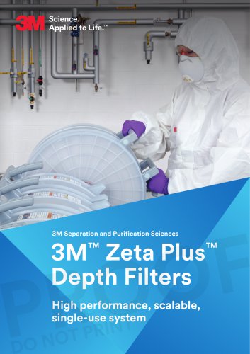 All 3M Filtration & Separation catalogs and technical brochures