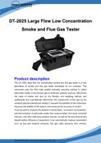 DT-2025 flue gas analyzer - Ningxia Maiya Sensor Technology - PDF Catalogs | Technical ...