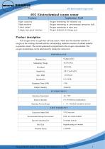 Electrochemical oxygen sensor - MST4O2 - Ningxia Maiya Sensor ...