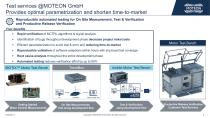 Test and Verification Tools - Overview - MOTEON GmbH - PDF Catalogs ...