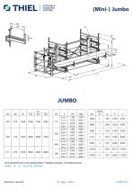 Handling racking - JUMBO - THIEL Storage and Handling Systems - with ...