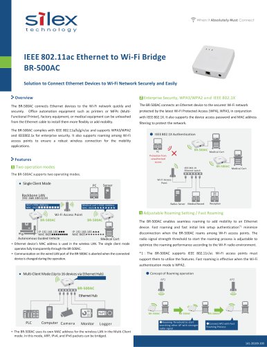 All Silex technology, Inc. catalogs and technical brochures