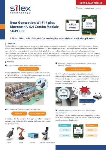 All Silex technology, Inc. catalogs and technical brochures