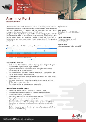 All Delta Controls Germany GmbH catalogs and technical brochures