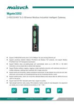 Industrial gateway - Mgate3202 - Maisvch - Ethernet / RS-232 / RS-485