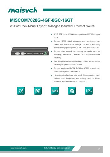 All Maisvch catalogs and technical brochures