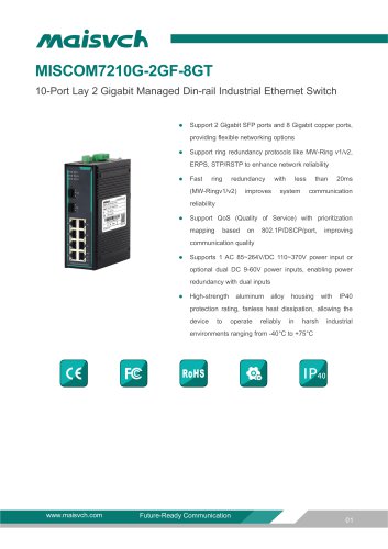 All Maisvch catalogs and technical brochures