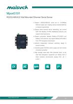 RS-485周辺機器のサーバー - Mport3101-I - Maisvch - Modbus RTU / RS-422 / RS232
