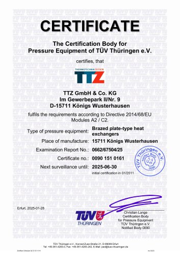 All TTZ GmbH & Co. KG catalogs and technical brochures