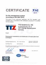 Quality management certification - TTZ GmbH & Co. KG - PDF Catalogs | Technical Documentation ...