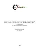 PORTABLE BALANCER “BALANSET-1A” - VIBROMERA - PDF Catalogs | Technical ...