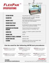 FlexPak Spec Sheet - FlexPak Leak Detectors Inc. - PDF Catalogs | Technical Documentation | Brochure