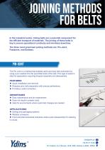 jOINING methods FOR BELTS - Ydins - PDF Catalogs | Technical ...