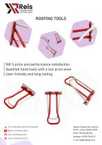 Roofing Tools - Reis Standing Seam Technologies - PDF Catalogs ...