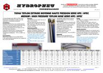 酸素ホース - HPE series - PROTAIS-VIGIL HYDROPNEU TECHNOLOGIC - ステンレススチール製 ...