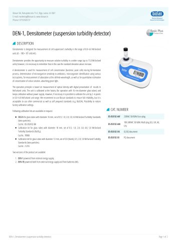 All Biosan catalogs and technical brochures