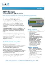 通信ゲートウェイ - LX4 pro - LOGICIO - 安全用 / 産業用 / IoT