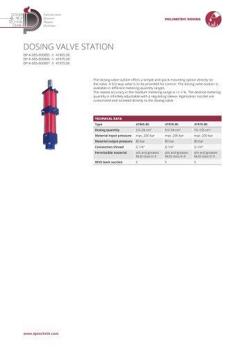 All Dosier- und Prüftechnik GmbH catalogs and technical brochures